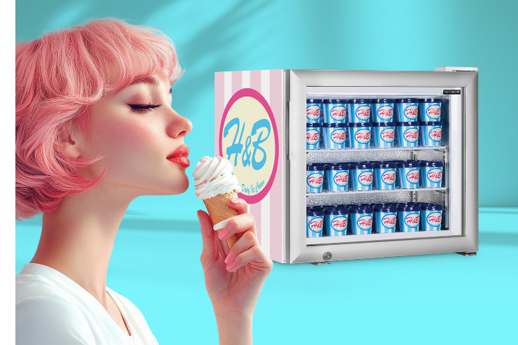 What’s the ideal temperature for storing ice cream?