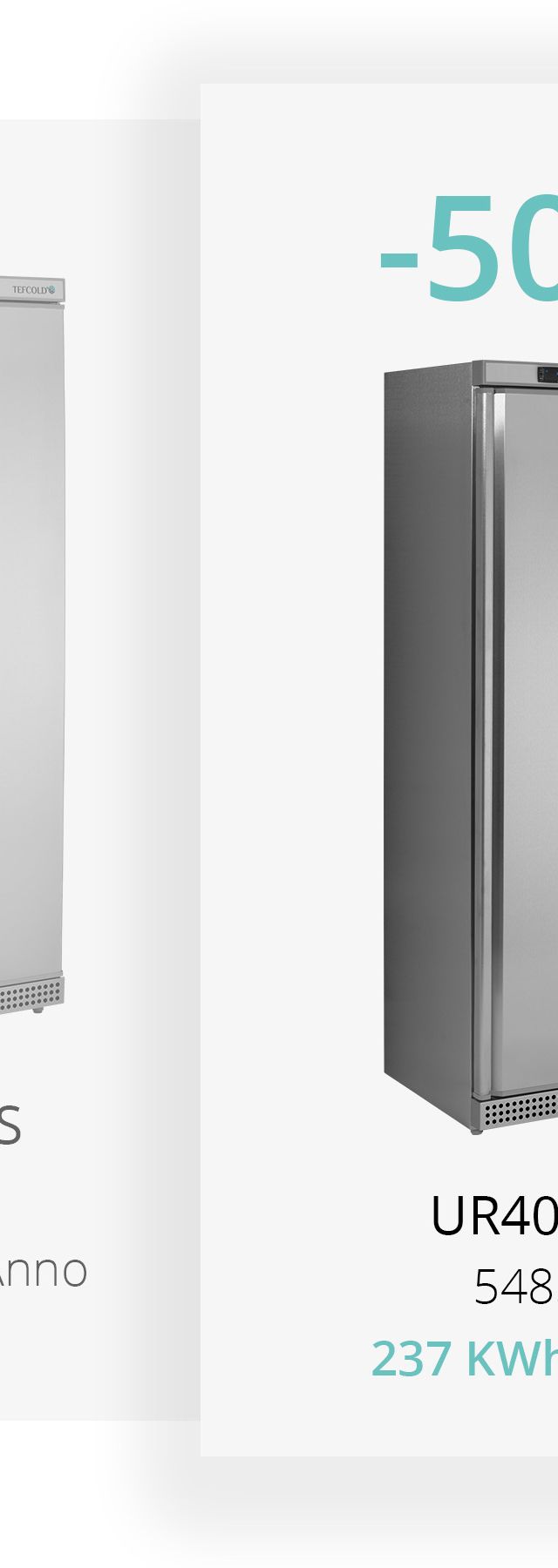 Low-energy UR storage coolers | TEFCOLD