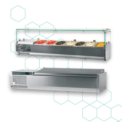 Display Topping Units for Commercial Kitchens | TEFCOLD UK | Premium